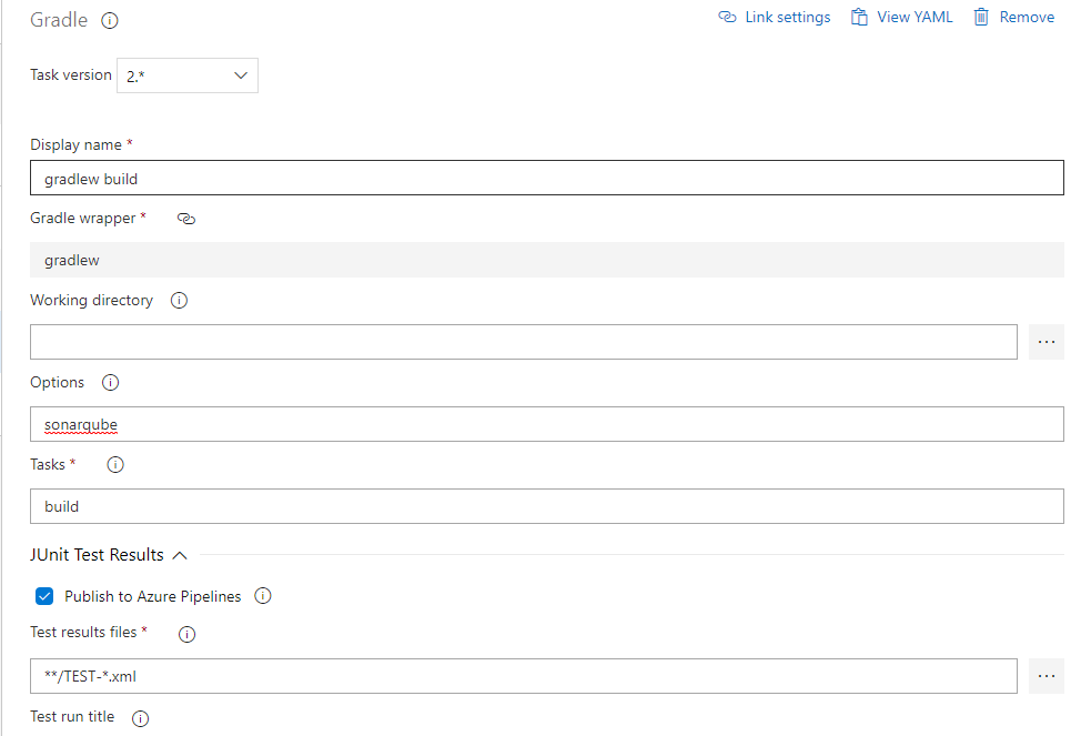 GradleV2 / JaCoCo report / SonarQube fails to execute · Issue #11284 · microsoft/azure-pipelines ...