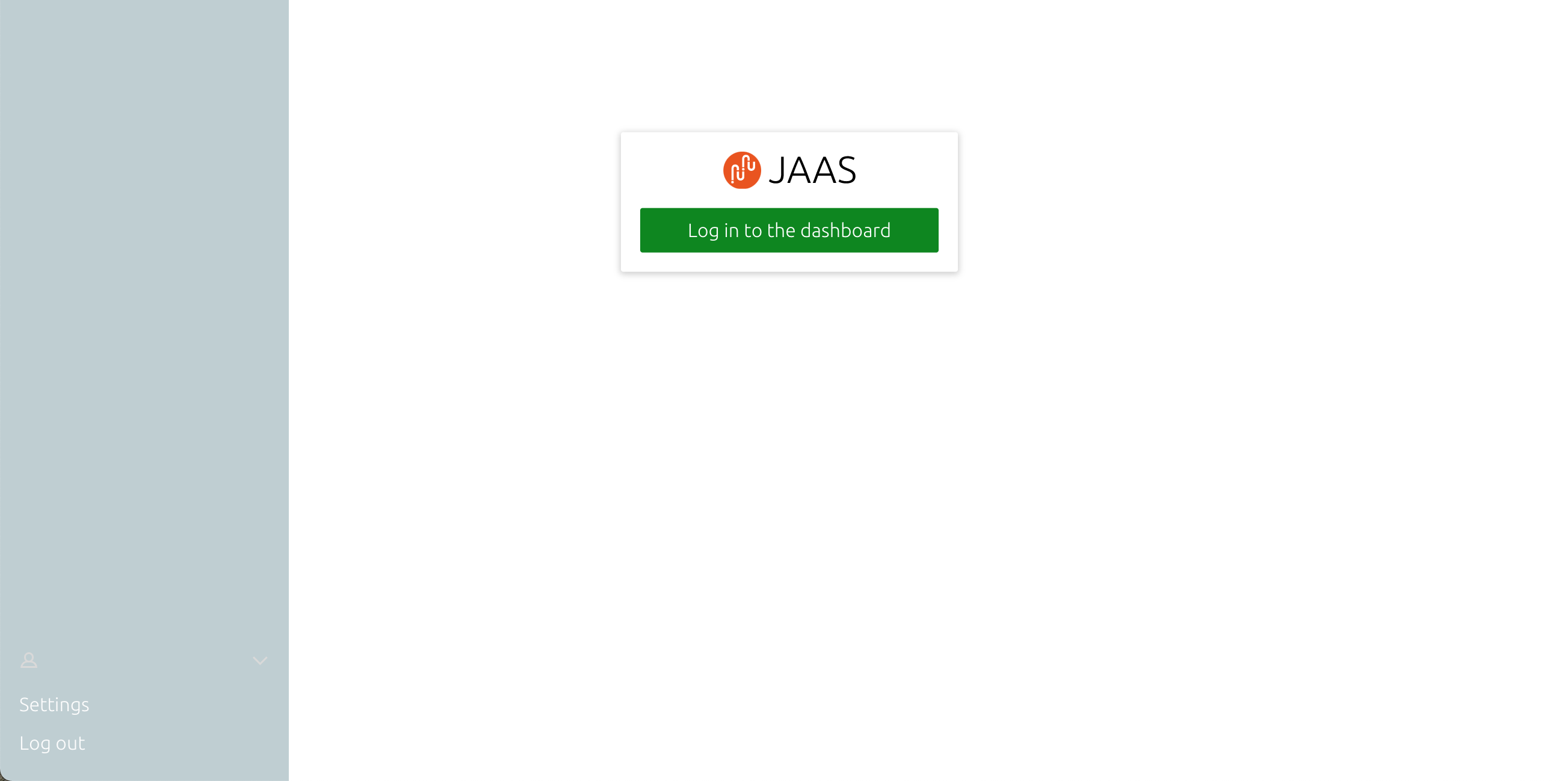 Empty user menu is shown behind login screen · Issue #751 · canonical/juju-dashboard · GitHub