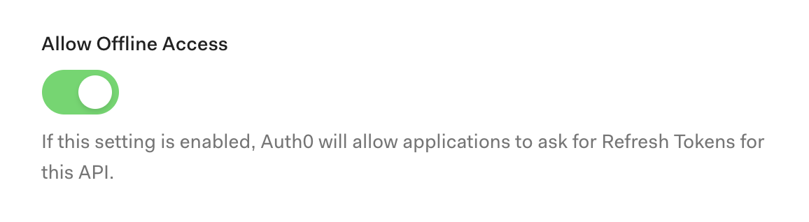 Refresh Token missing from the login response. · Issue #441 · auth0/Auth0.swift · GitHub