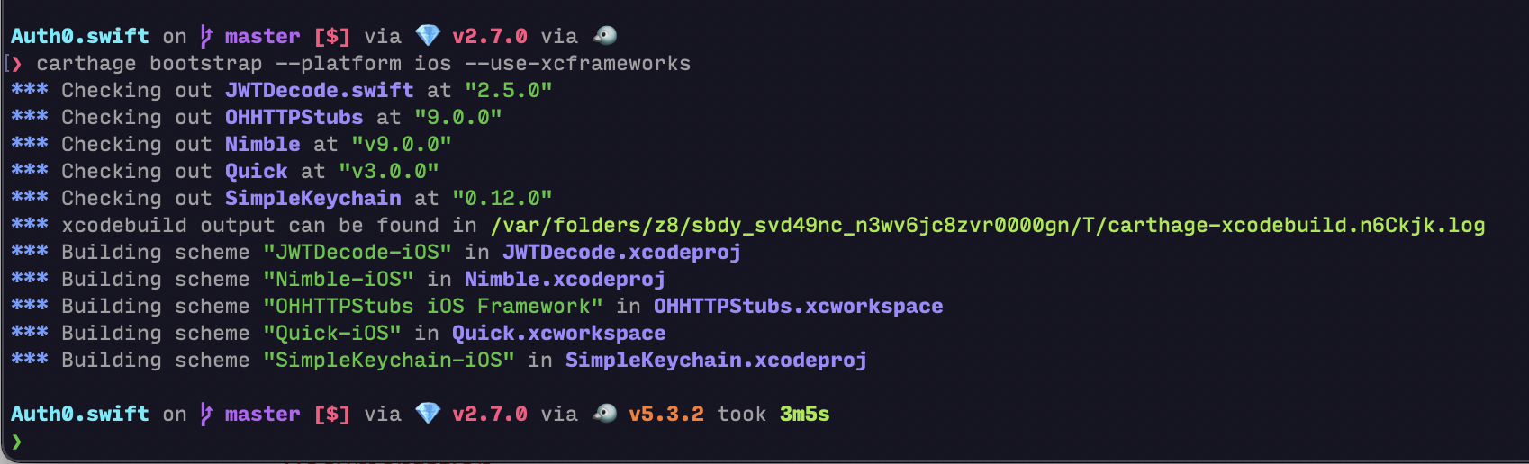 Auth0.swift does not compile with Xcode 12 on macOS 11 · Issue #397 · auth0/Auth0.swift · GitHub