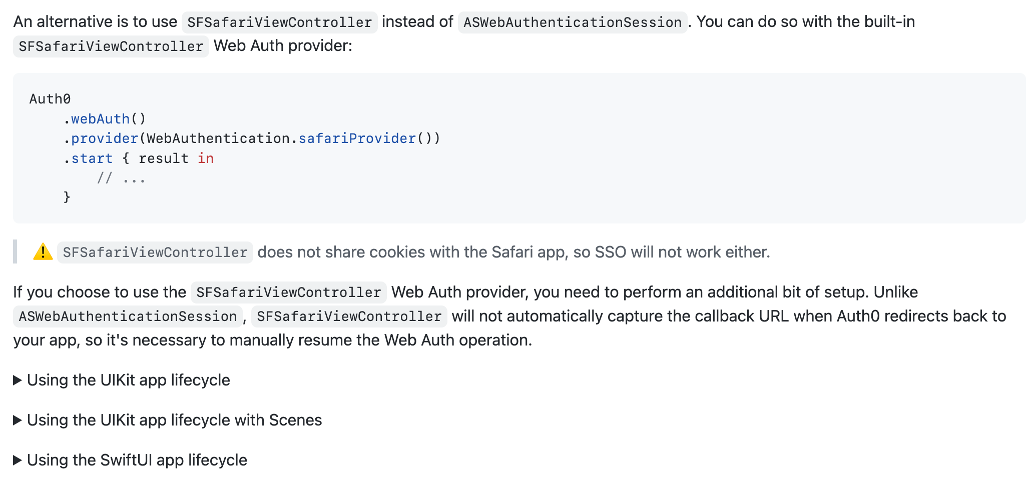 Login page does not open sometimes on OS X Monterrey · Issue #621 · auth0/Auth0.swift · GitHub
