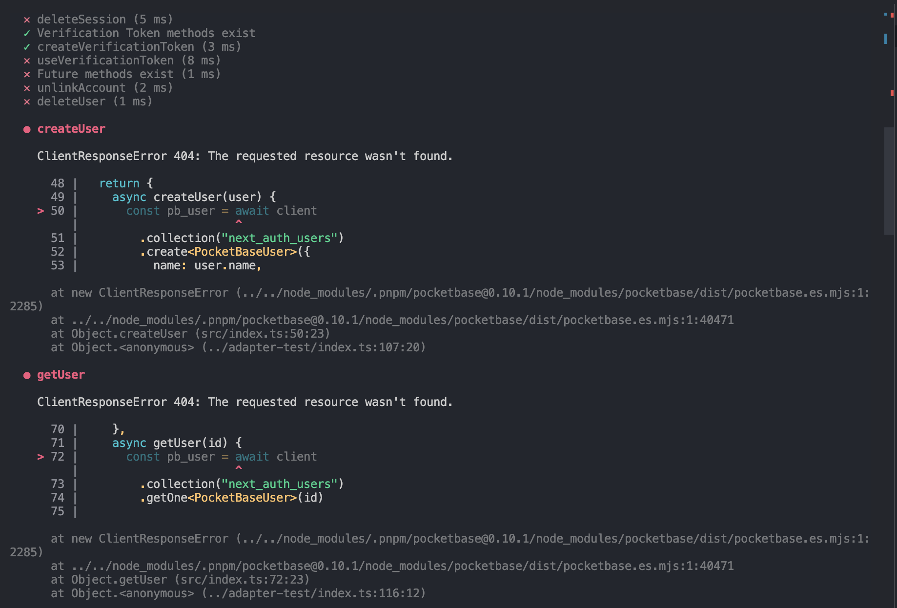 Pocketbase JS SDK & Auth.js Integration misforming http requests from the same client ...