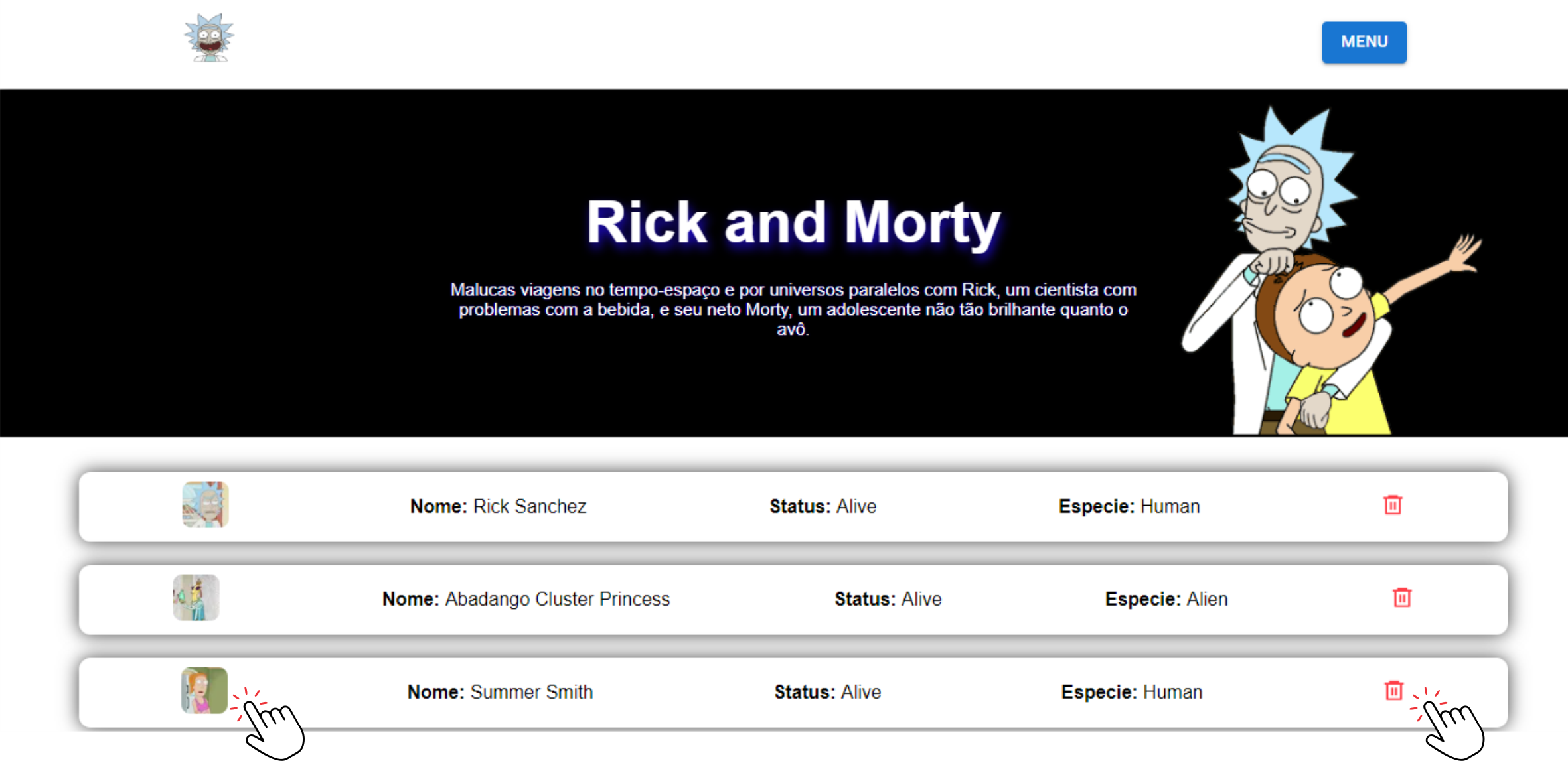 GitHub - HenriqueMaike/rick-and-morty: API Rick and Morty NextJS e Typescript