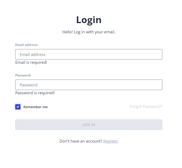 Style not applied in Custom Auth Components · Issue #3124 · akveo ... Style not applied in Custom Auth Components · Issue #3124 · akveo ...
