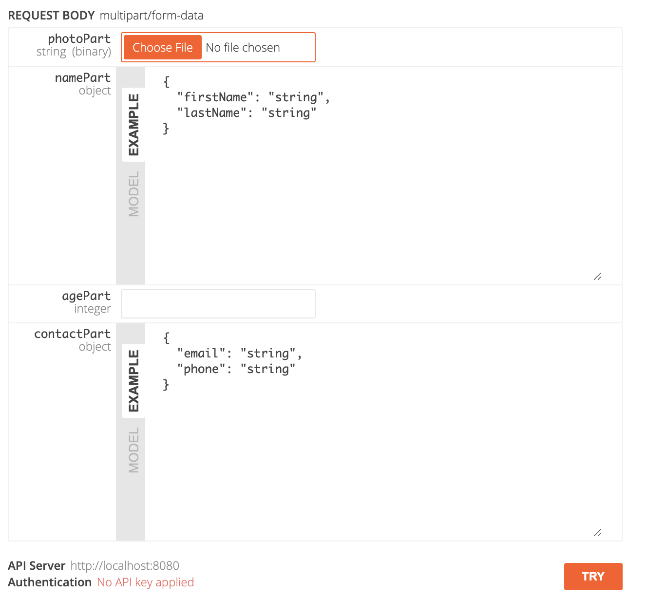 multipart/form-data question · Issue #234 · rapi-doc/RapiDoc · GitHub