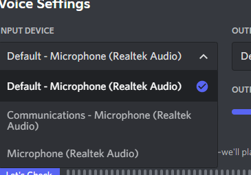 microphone not working on windows · Issue #96 · SpacingBat3/WebCord ...