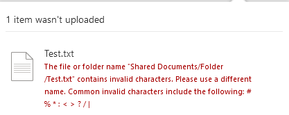 Trailing space in document library causes upload error · Issue #4215 ...