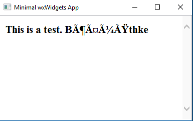wrong character set when wxWebView IE backend renders an HTML page · Issue #22786 · wxWidgets ...