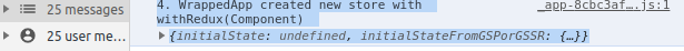 State Being Console Logged In Production Mode On Client Side · Issue 287 · Kirill Konshin