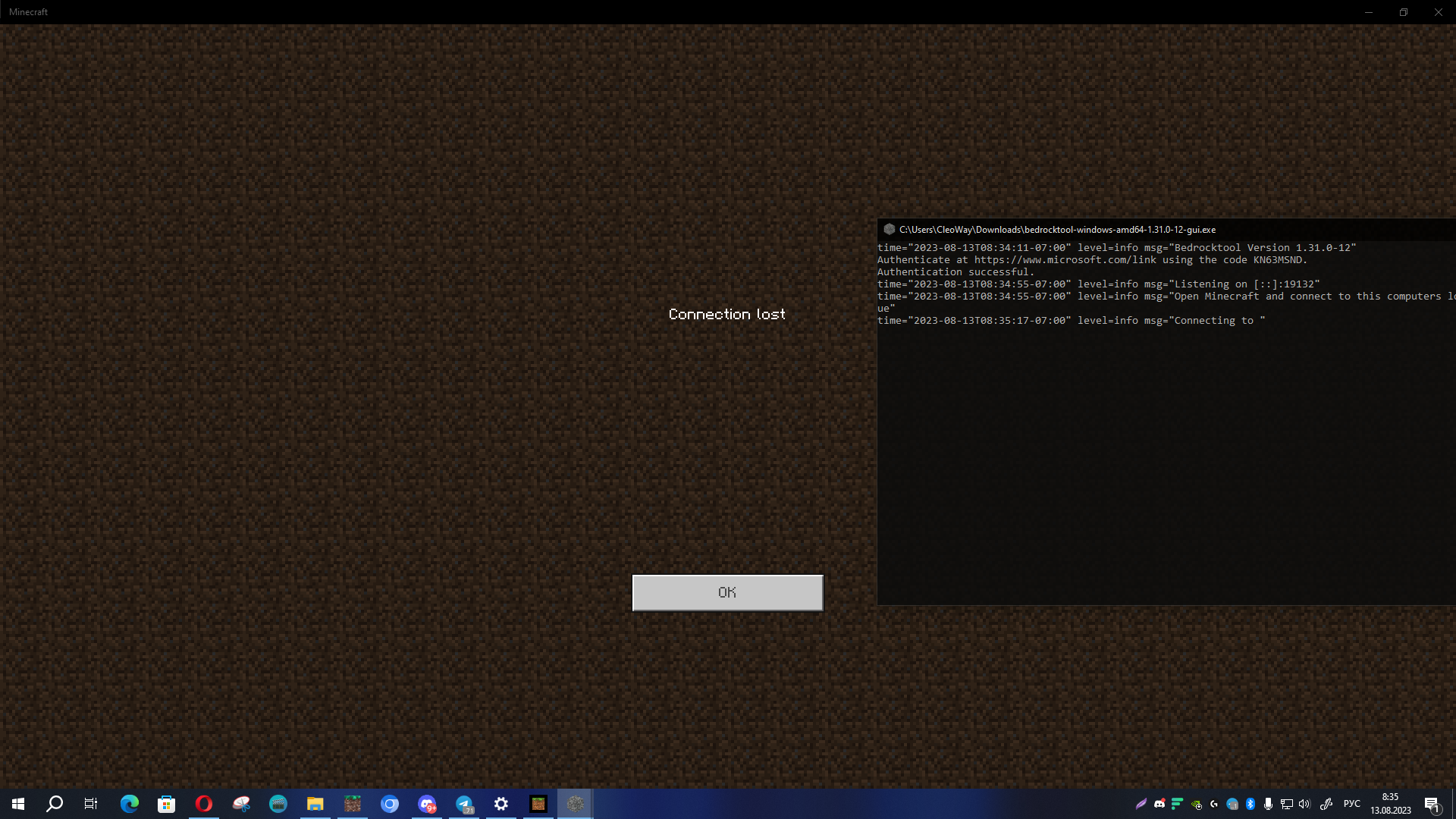 worlds issue · Issue #89 · bedrock-tool/bedrocktool · GitHub