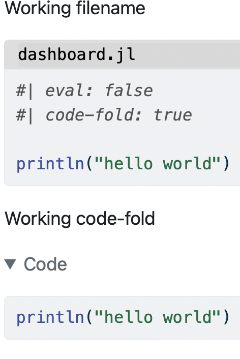 Filename In Folded Code · Quarto Dev Quarto Cli · Discussion 2642 · Github 3574