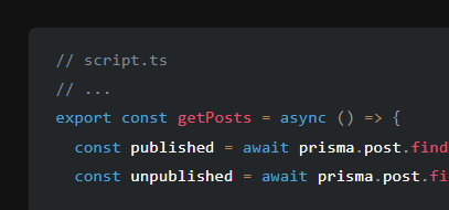 Mocking Prisma Guide(Client): Script `prisma` import · prisma prisma · Discussion #18882 · GitHub