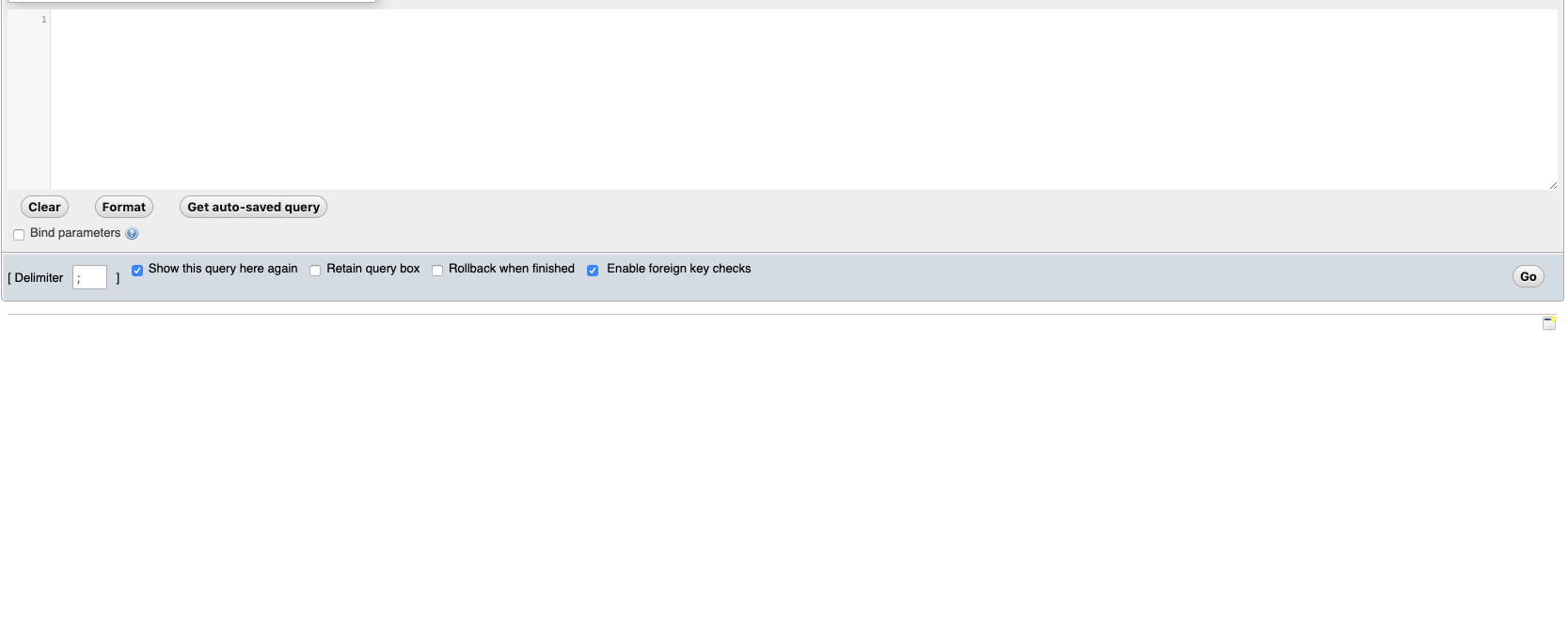 Disappearance of the bookmark queries · Issue #15268 · phpmyadmin ...