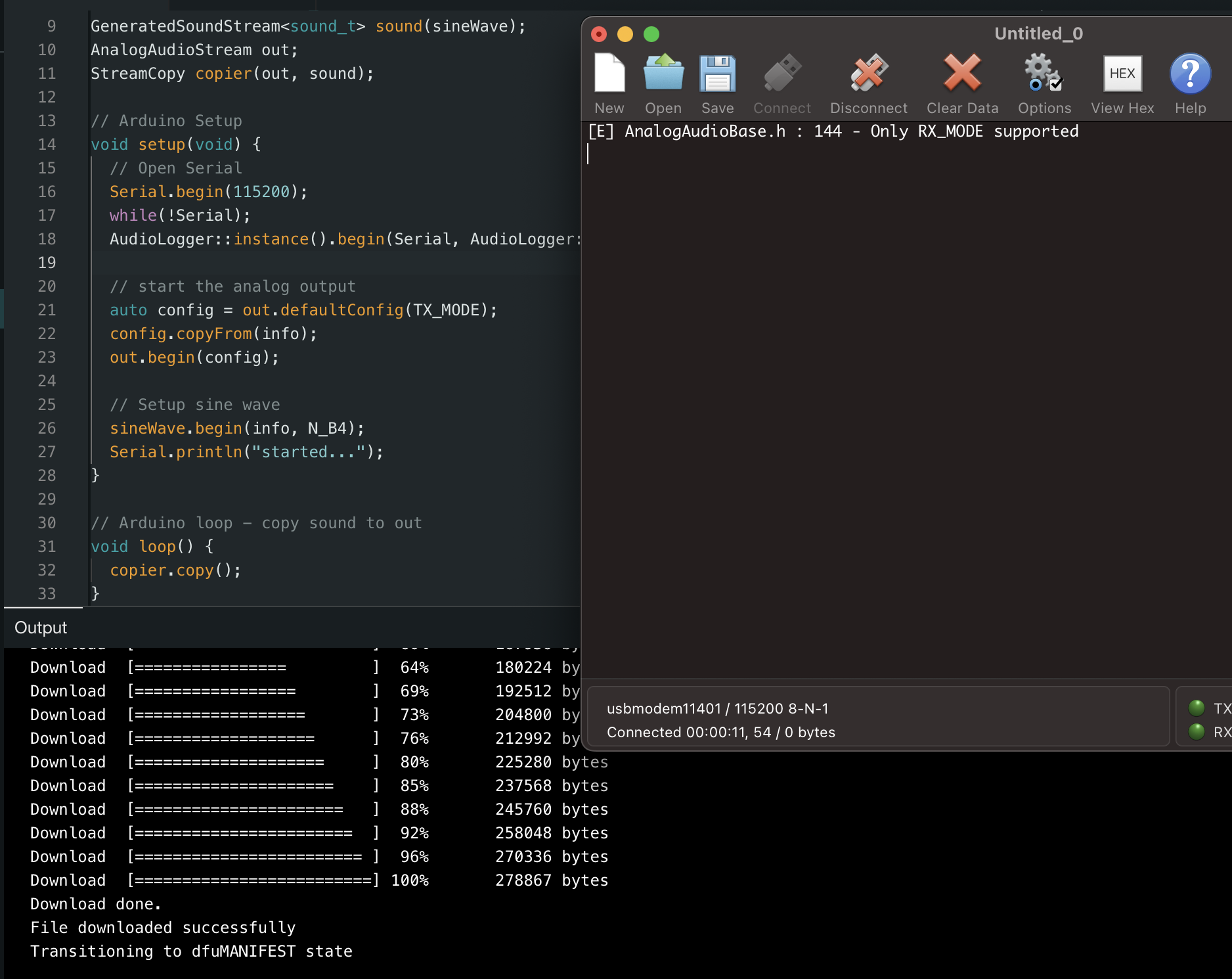 Portenta H7 Compatability · Issue #900 · pschatzmann/arduino-audio-tools · GitHub