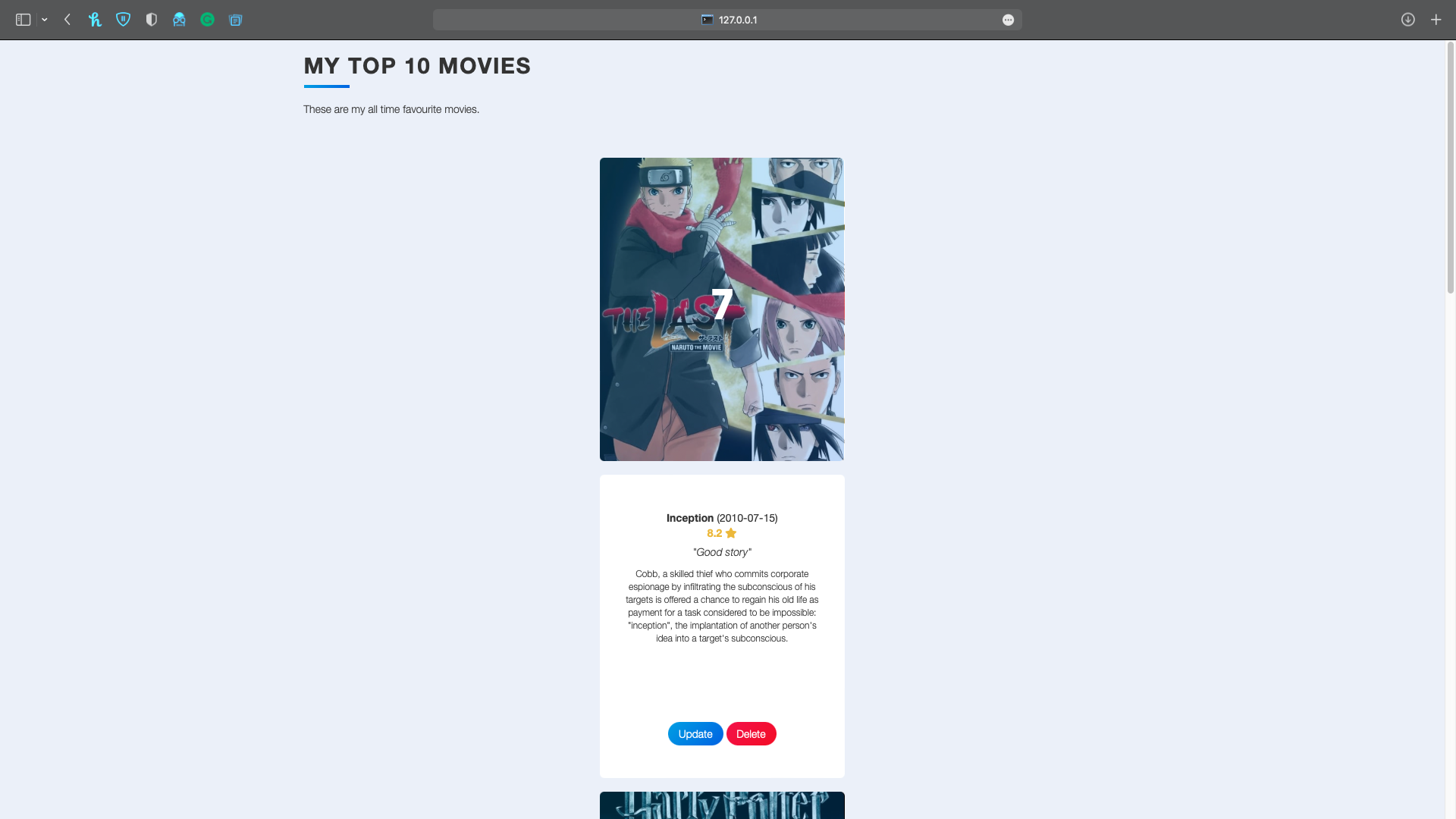 GitHub - Dillon1john/Movie-Database-Web-Service: Web service that lets users enter names of ...
