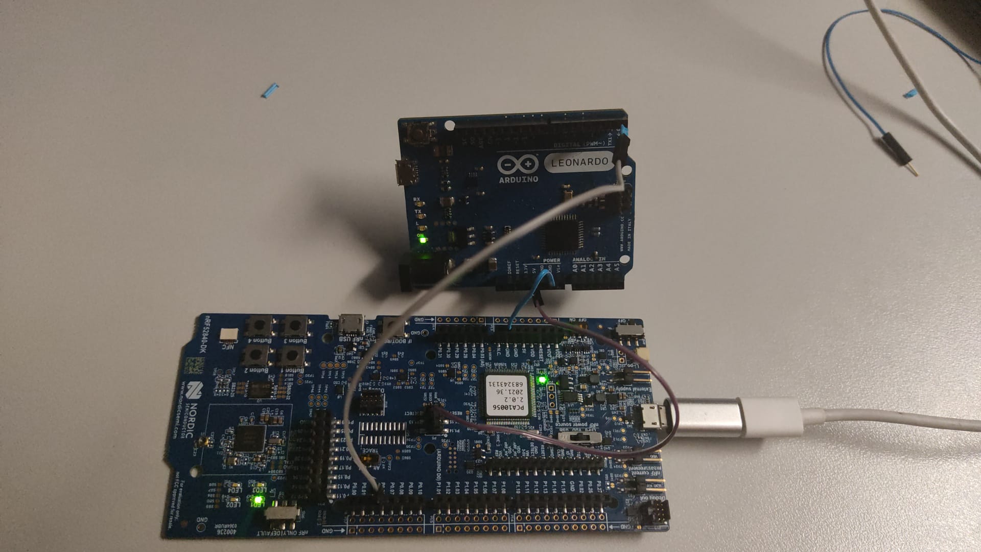 nRF52840 dev kit - arduino leonardo uart connection · Issue #40 · MOSAIC-LoPoW/octa-stack ...