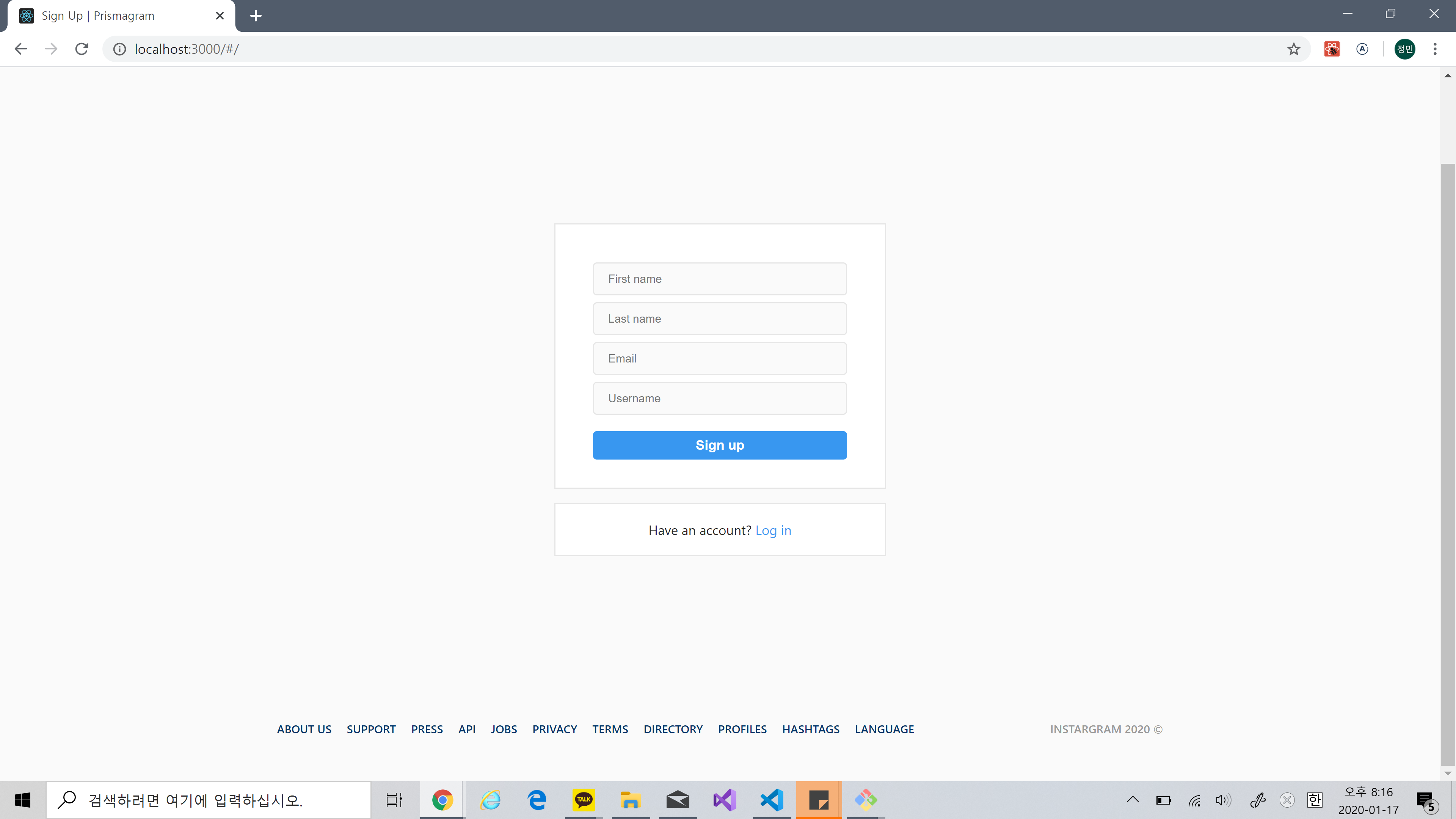 GitHub - danmin20/Instargram-Frontend: Frontend for Instagram clone