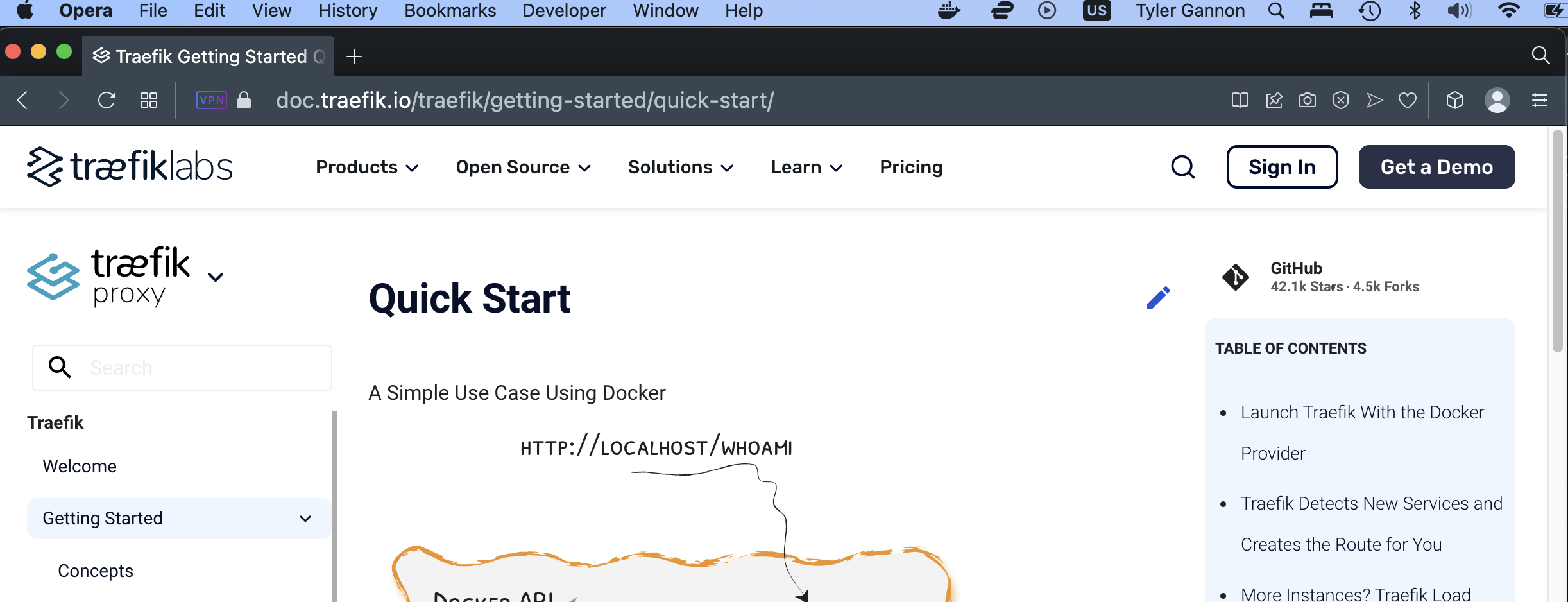 Glitch in responsive design on documentation site · Issue #9787 · traefik/traefik · GitHub