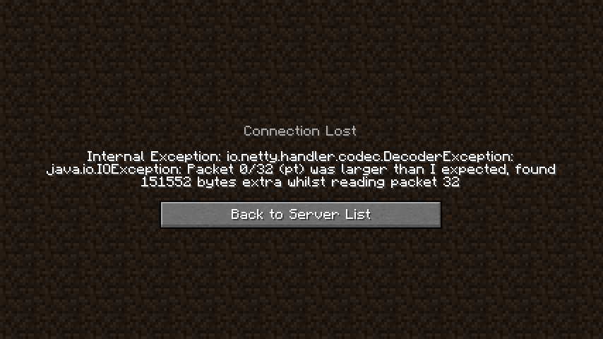 1.16.5 Client can't join 1.9.0 spigot server · Issue #2970 · ViaVersion/ViaVersion · GitHub