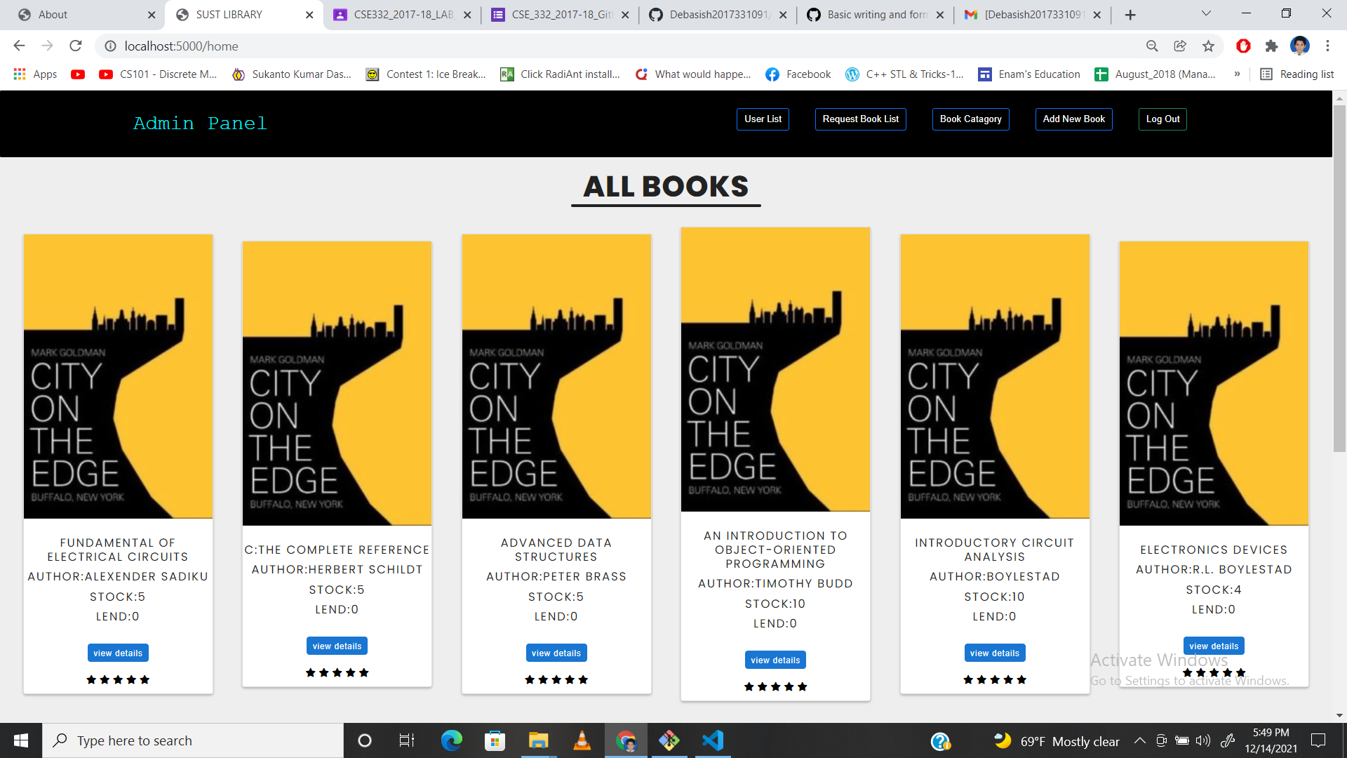 GitHub - SukantoKumarDas/Library-Management-third-year-project-