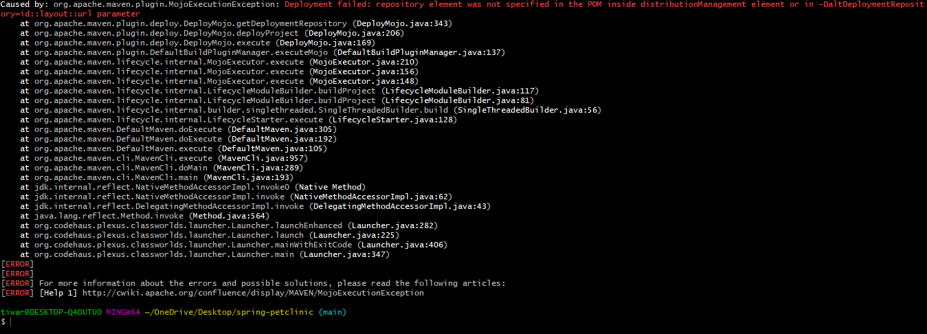 Getting issue while building spring-petclinic application · Issue #917 · QT-DevOps/DevOpsIssues ...