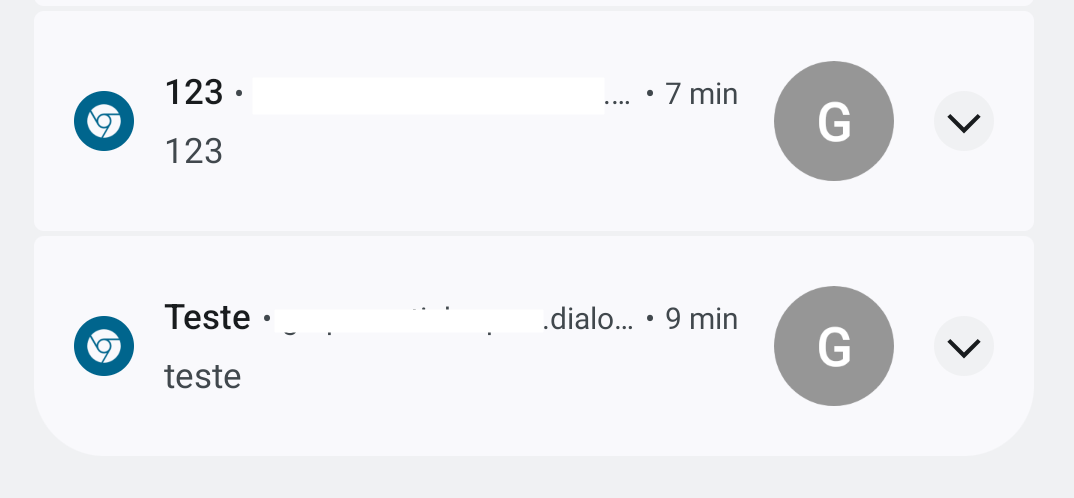 Notification icon blurred out in TWA notification with FCM and website url present in it · Issue ...