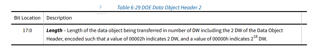 DOE header length check is incorrect. · Issue #406 · jyao1/rust-spdm · GitHub