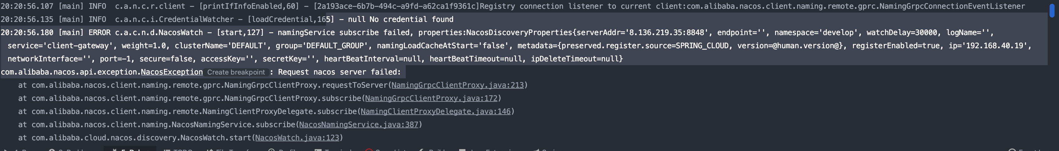 nacos2.0.0不支持将服务注册到多nacos中，并且使用权限认证的用户登录报403 · Issue #5232 · alibaba ...