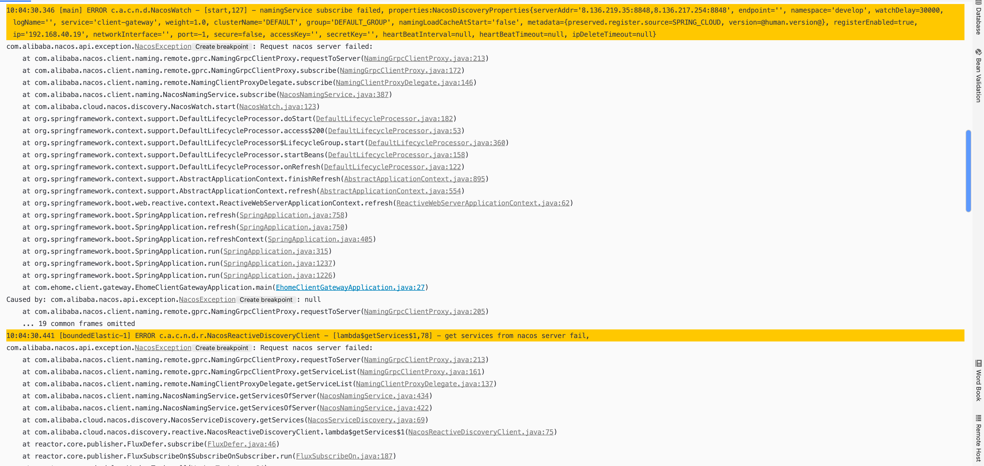 nacos2.0.0不支持将服务注册到多nacos中，并且使用权限认证的用户登录报403 · Issue #5232 · alibaba/nacos · GitHub