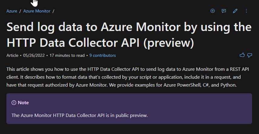 Uses a preview feature without warning · Issue #5143 · Azure/Azure-Sentinel · GitHub