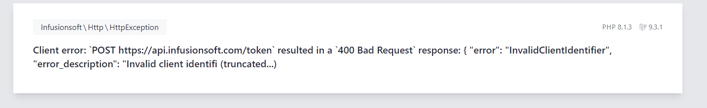 multiple apps · Issue #17 · upwebdesign/laravel-infusionsoft · GitHub