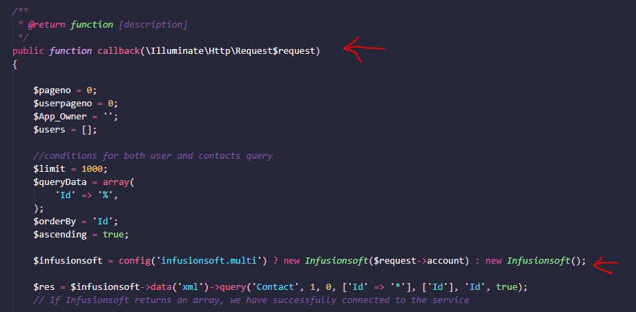 multiple apps · Issue #17 · upwebdesign/laravel-infusionsoft · GitHub