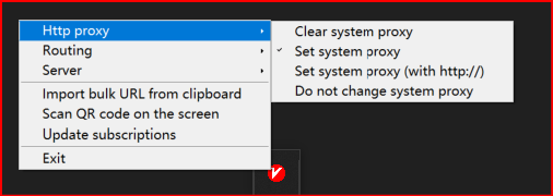 [建议]添加“设置系统代理(带http://)”的选项 · Issue #2019 · 2dust/v2rayN · GitHub