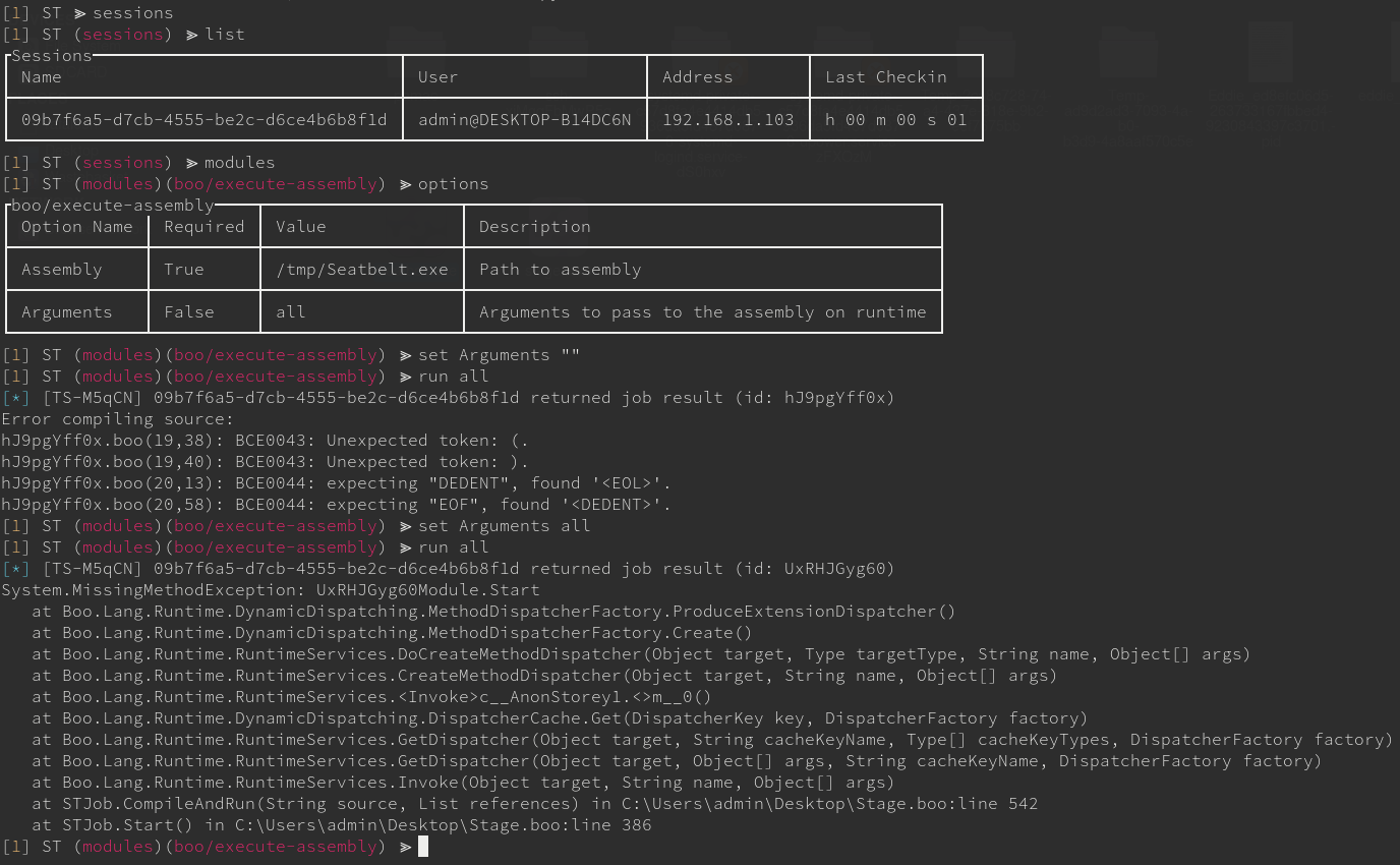 [BUG] Module boo/execute-assembly BCE0048: Type 'System.Type' does not support slicing · Issue ...