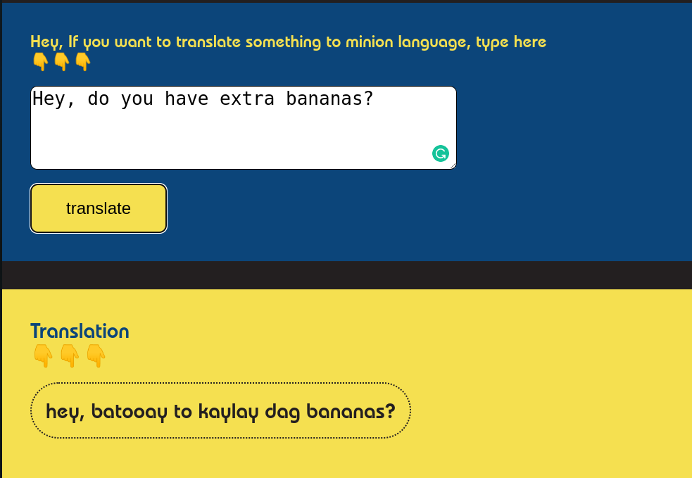 GitHub - kshitjj/banana-speak: have you ever wished you could speak banana?