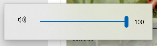Controls on MediaPlayerElement MTC Volume flyout are not vertically ...