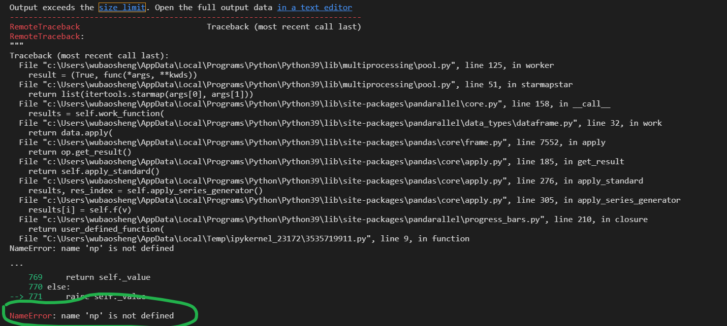 Global Variables Cannot Be Used In Parallelapply With Name Np Is Not Defined · Issue 214 