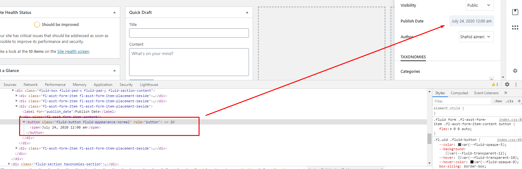 Calender Datepicker Wp Component Does Not Return Value · Issue 300 · Beaverbuilderassistant