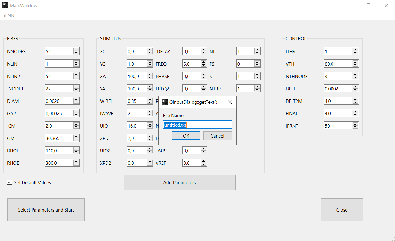 GitHub - milic12/SENN-application: Master thesis made in Qt C/C++