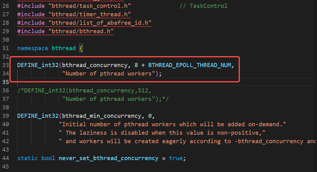 调整bthread_concurrency小于cpu核数不生效问题 · Issue #2125 · apache/brpc · GitHub