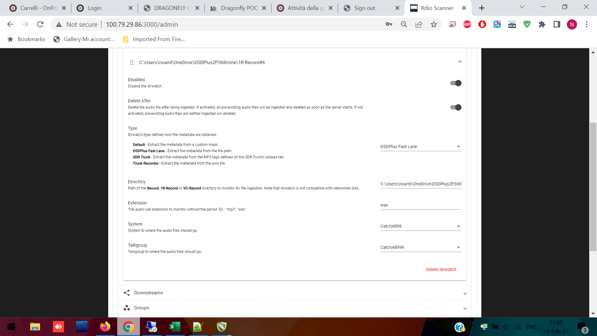 Setting up RDIO with Proscan. · chuot rdio-scanner · Discussion #319 · GitHub