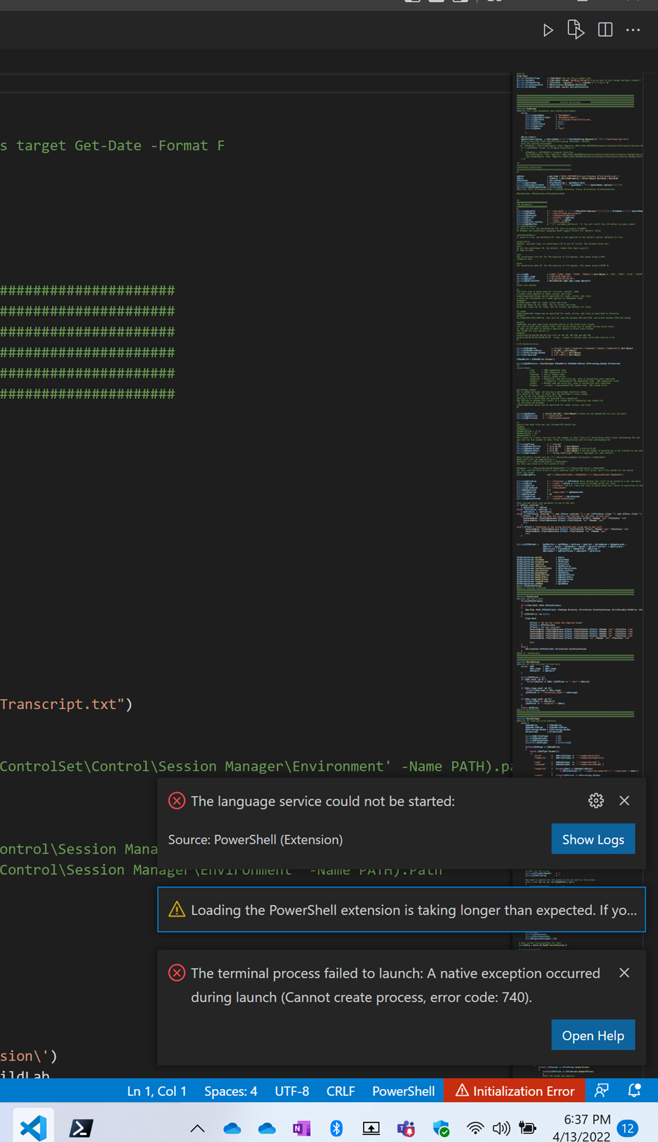 The language service could not be started after installing powershell 7 · Issue #3922 ...