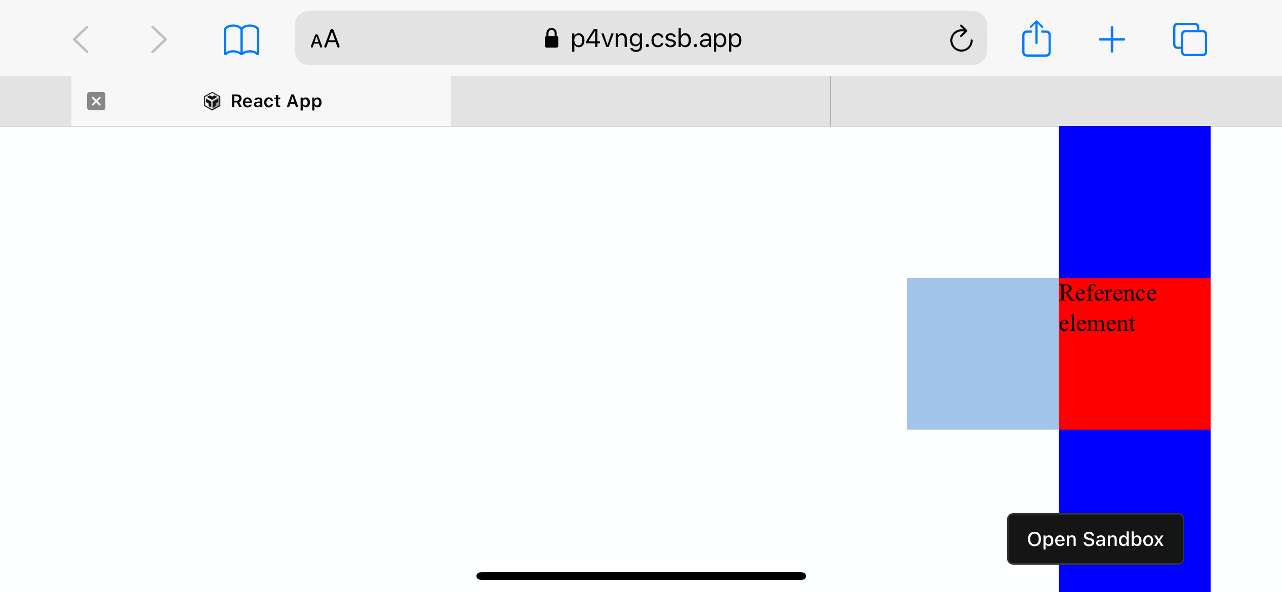 Fixed Strategy Popper Not Visible In A Fixed Overflowing Wrapper On Ios · Floating Ui Floating