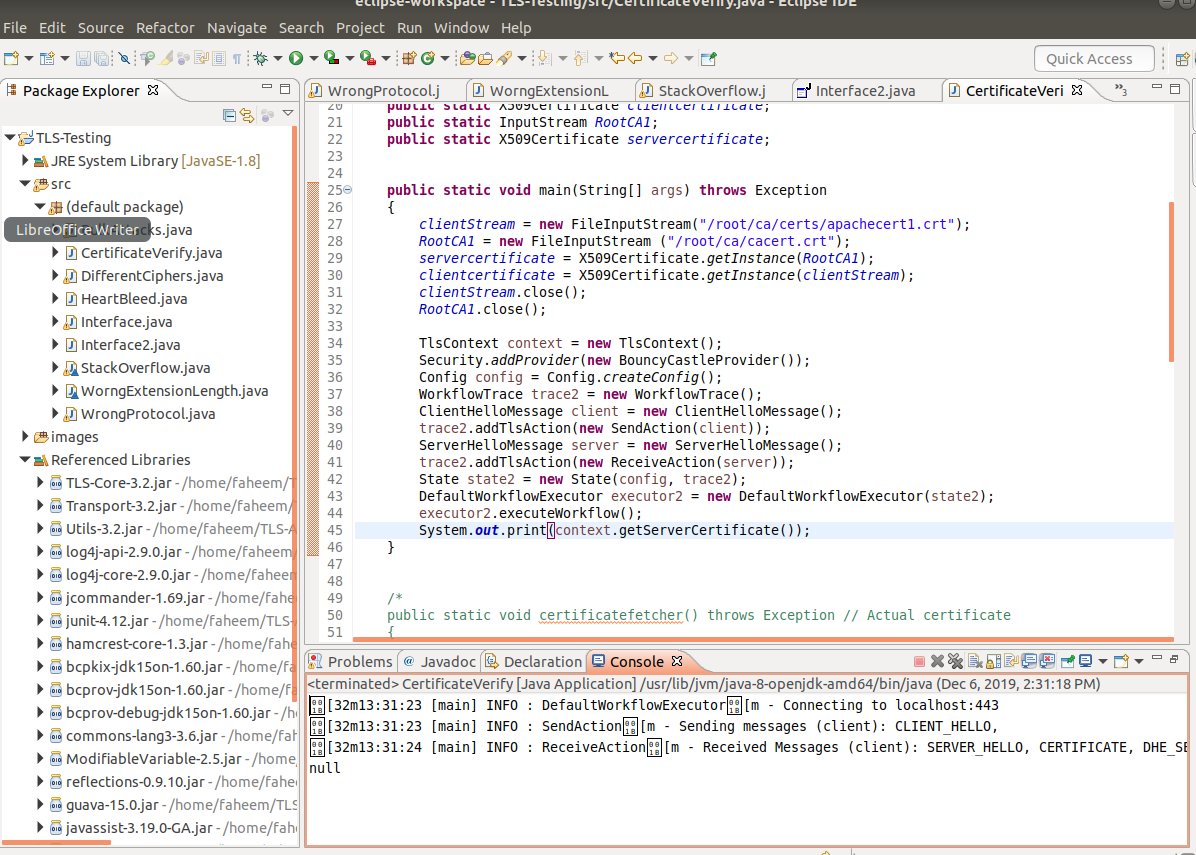 Tlscontext Couldnt Get Servercertificate · Issue 67 · Tls Attackertls Attacker · Github 