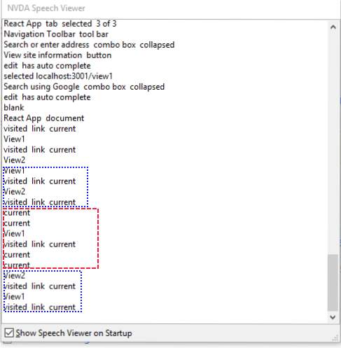 NavLink reporting current status incorrectly to NVDA screen reader · Issue #5507 · remix-run ...