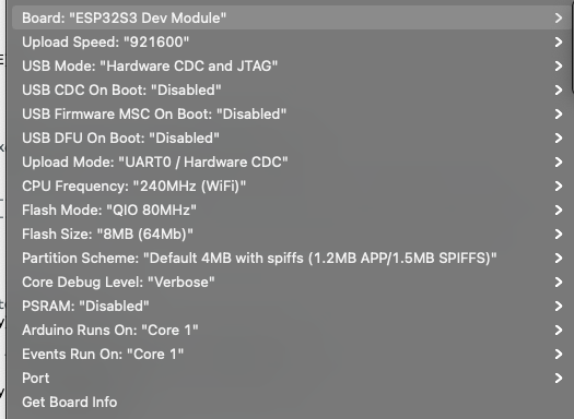 Request: ESP32-S3-DevKitC-1 board support · Issue #674 · platformio/platform-espressif32 · GitHub