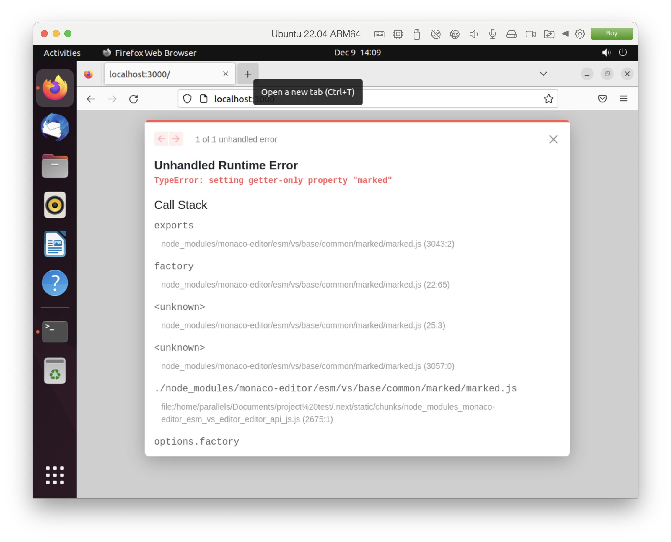 Bug Cannot Set Property Marked Of Object Which Only Has Getter · Issue 3456 · Microsoft 