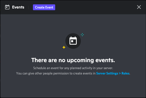 [Suggestion] Support for creating and managing server "Events" · Issue ...
