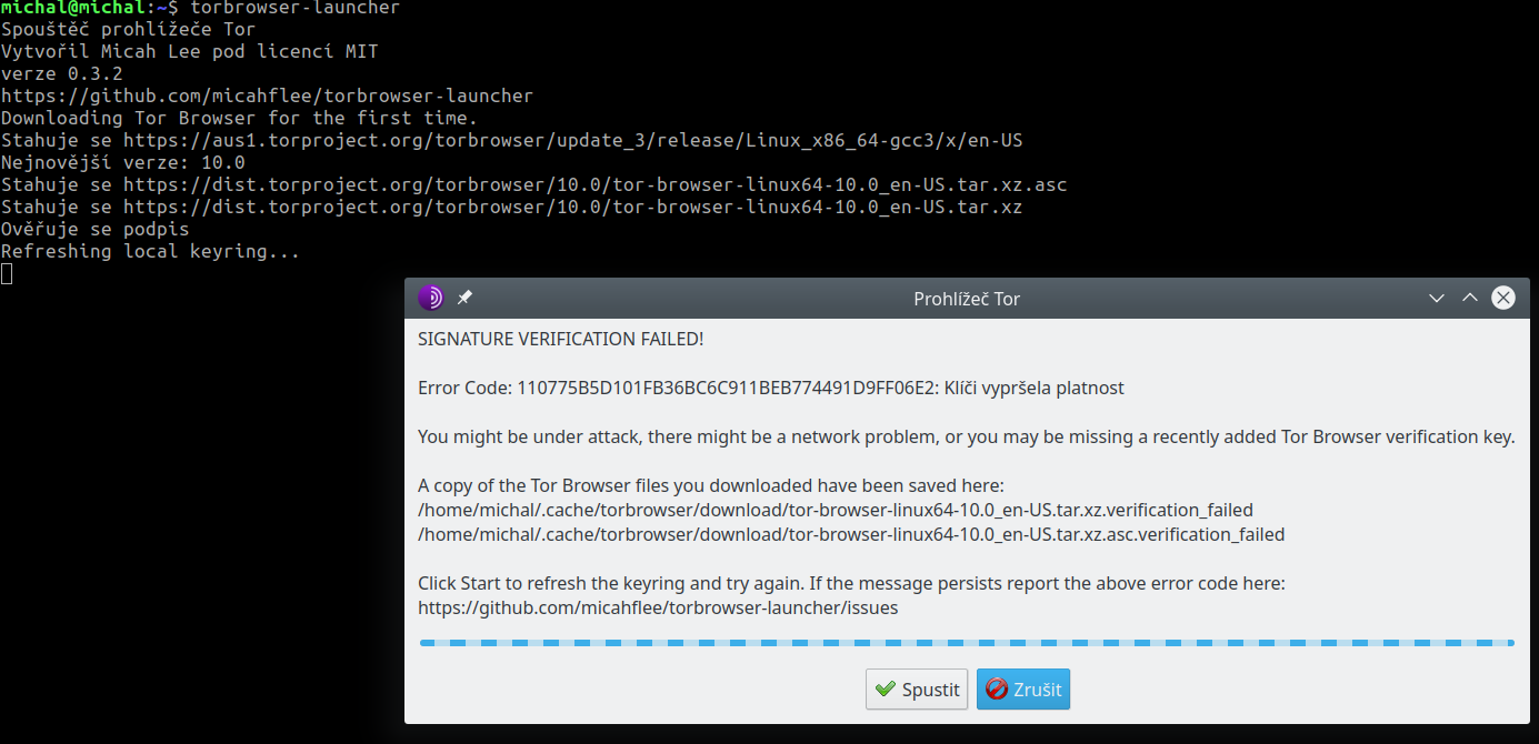 Signature verification failed · Issue #522 · micahflee/torbrowser ...