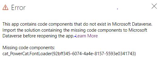 Error Importing CoE Theme msapp. file · Issue #1596 · microsoft/coe-starter-kit · GitHub
